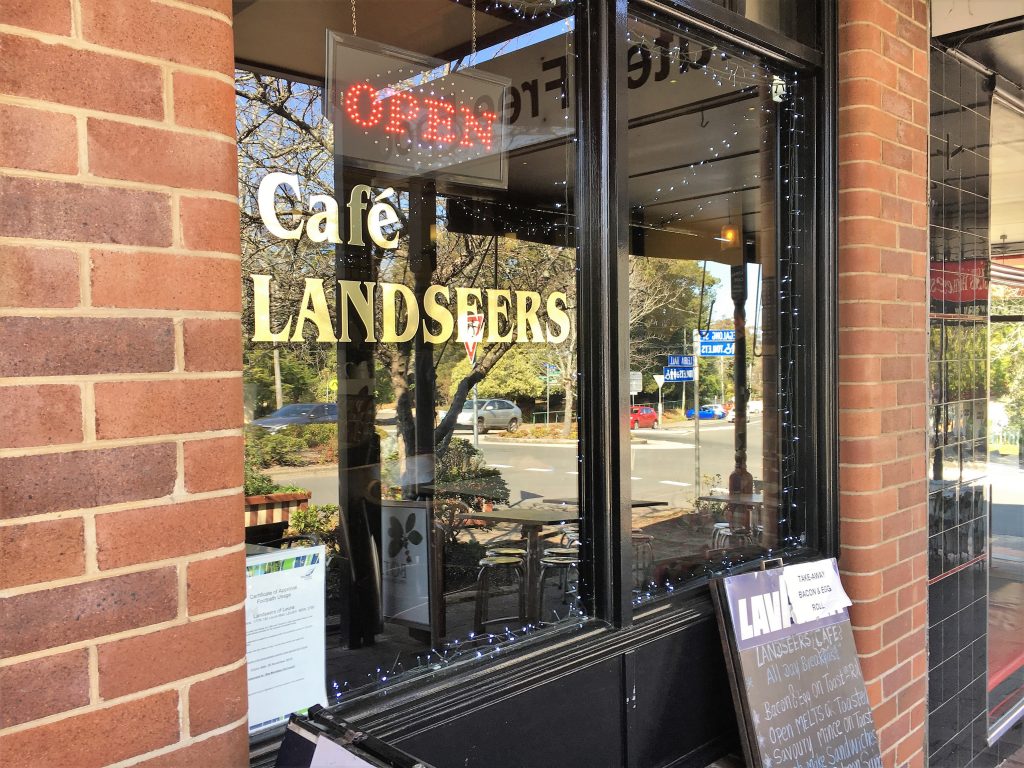 Dining Out at Leura's First Cafe